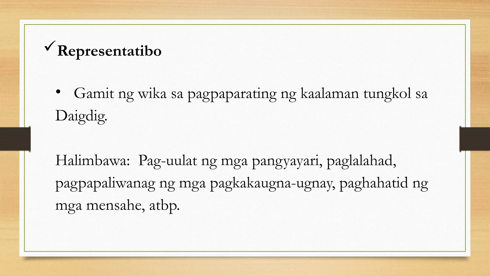 kahalagahan ng gamit ng wika sa lipunan pptx | PPT