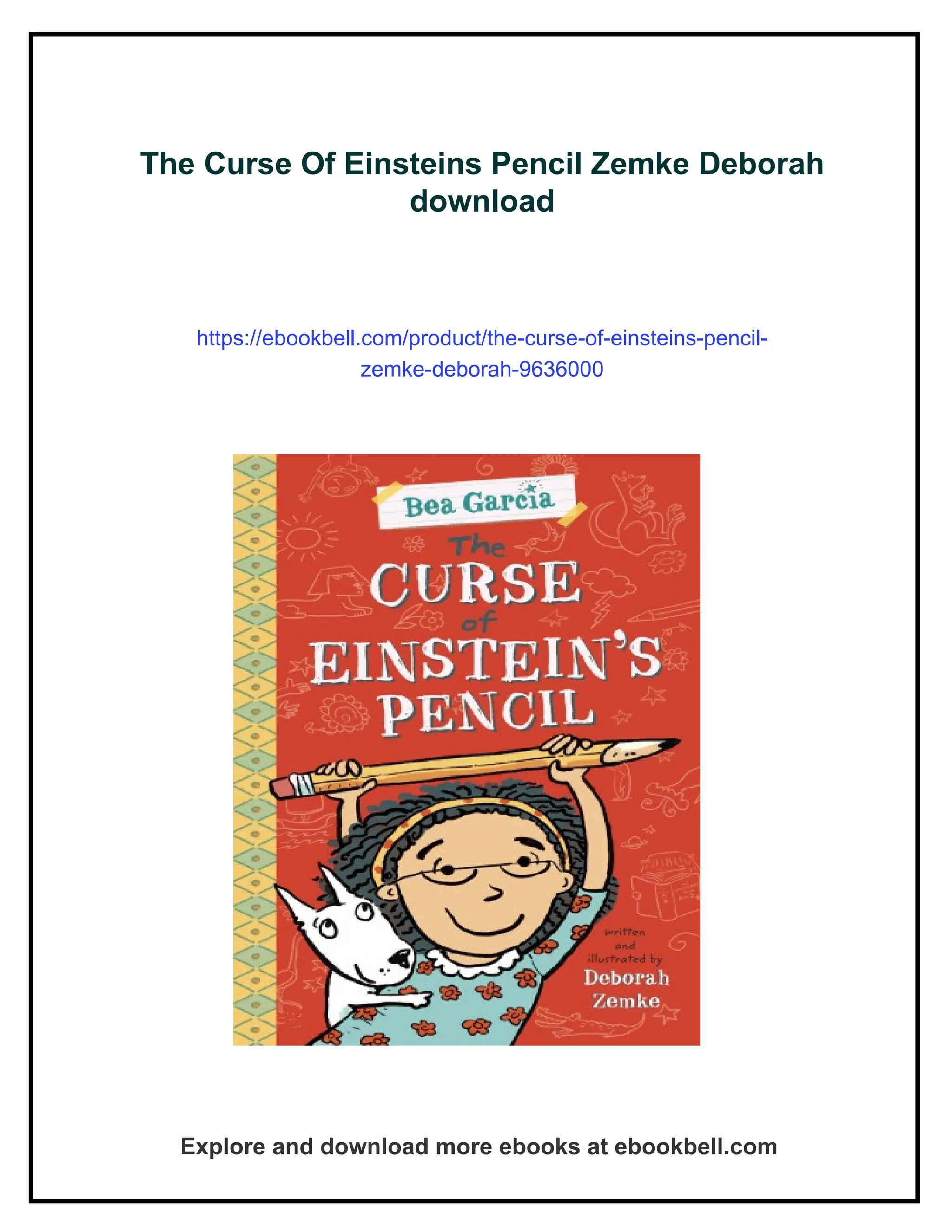 The Curse Of Einsteins Pencil Zemke Deborah | PDF