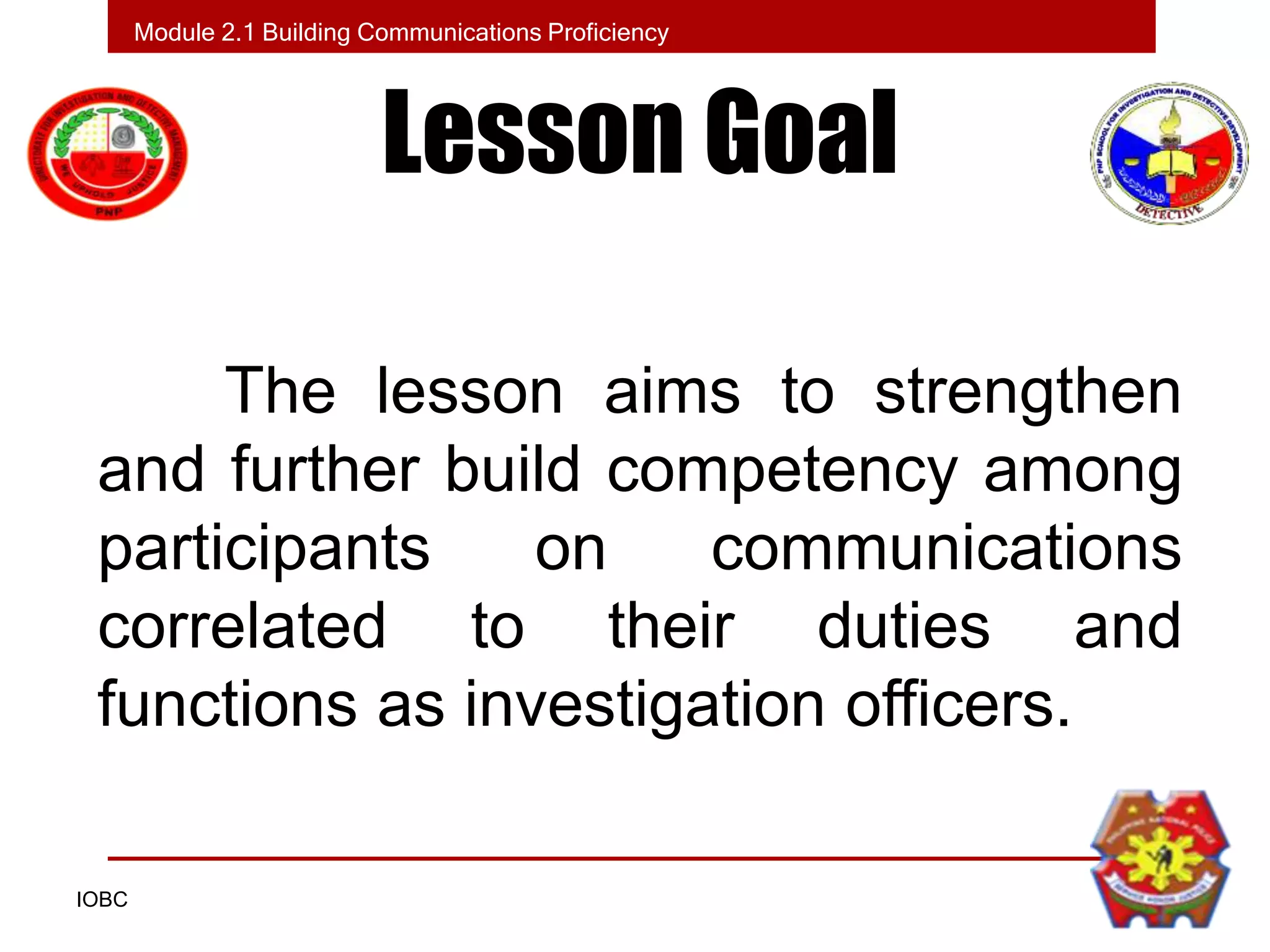 Building-Communications-Proficiency | PPTX