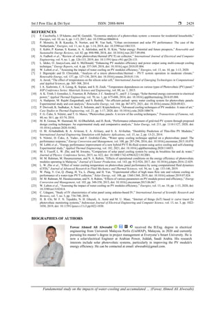 Fundamental study on the impacts of water-cooling and accumulated dust ...