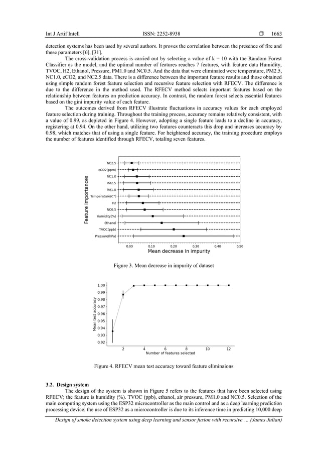 Design Of Smoke Detection System Using Deep Learning And Sensor Fusion With Recursive Feature
