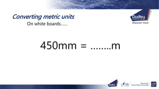 UNIT CONVERSION | PPTX