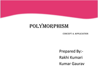 Polymorphism | PPTX