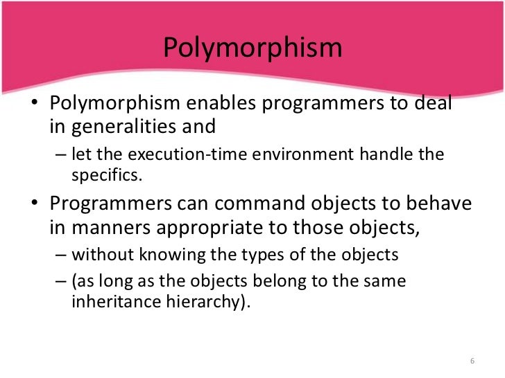 Polymorphism