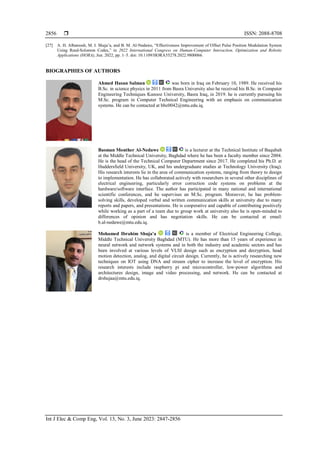 Improving the error performance of offset pulse position modulation using Reed–Solomon error ...