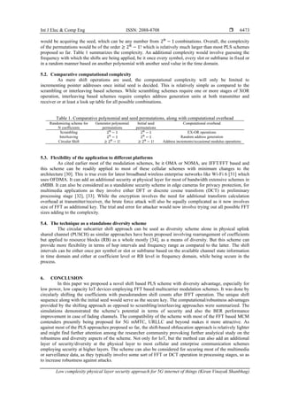 Low complexity physical layer security approach for 5G internet of things | PDF | Information ...