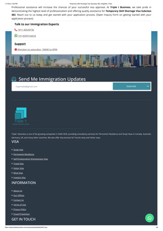 482 Visa Australia | PDF