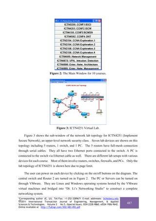 Developing Web-based Interactive Teaching System for Core Network Technology Courses | PDF