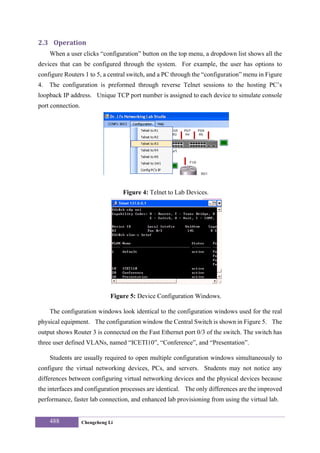 Developing Web-based Interactive Teaching System for Core Network Technology Courses | PDF