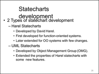 483-Final-Harel_ Statechart & UML.pptx | Computing | Technology & Computing