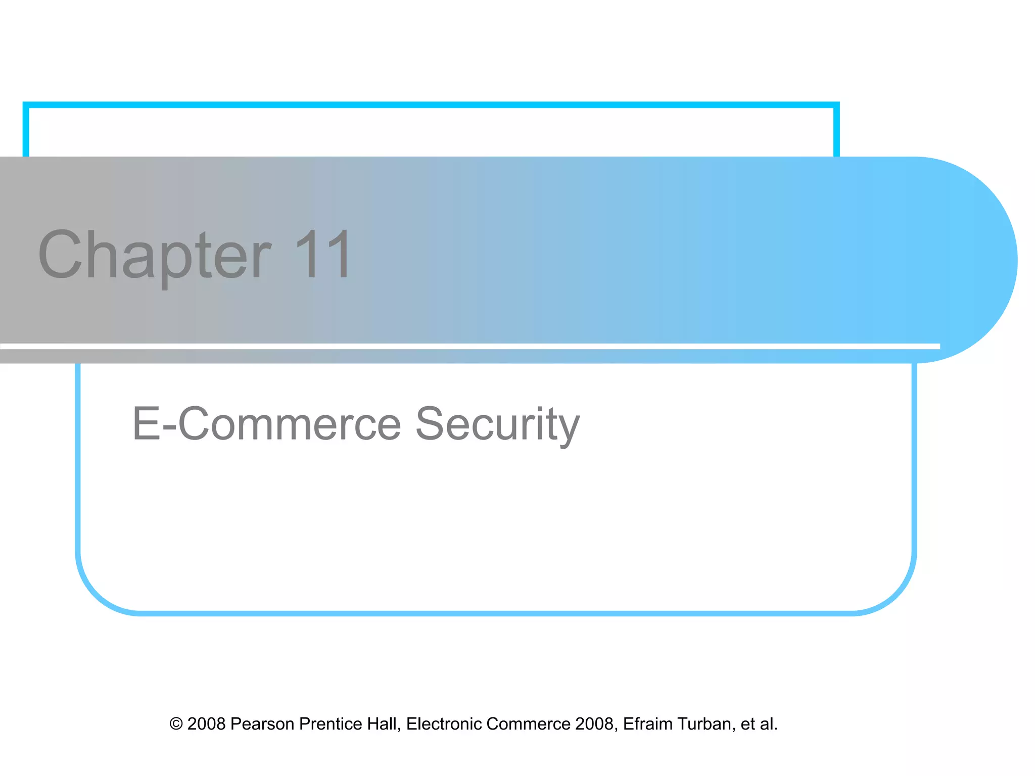 Ecommerce Security Ppt