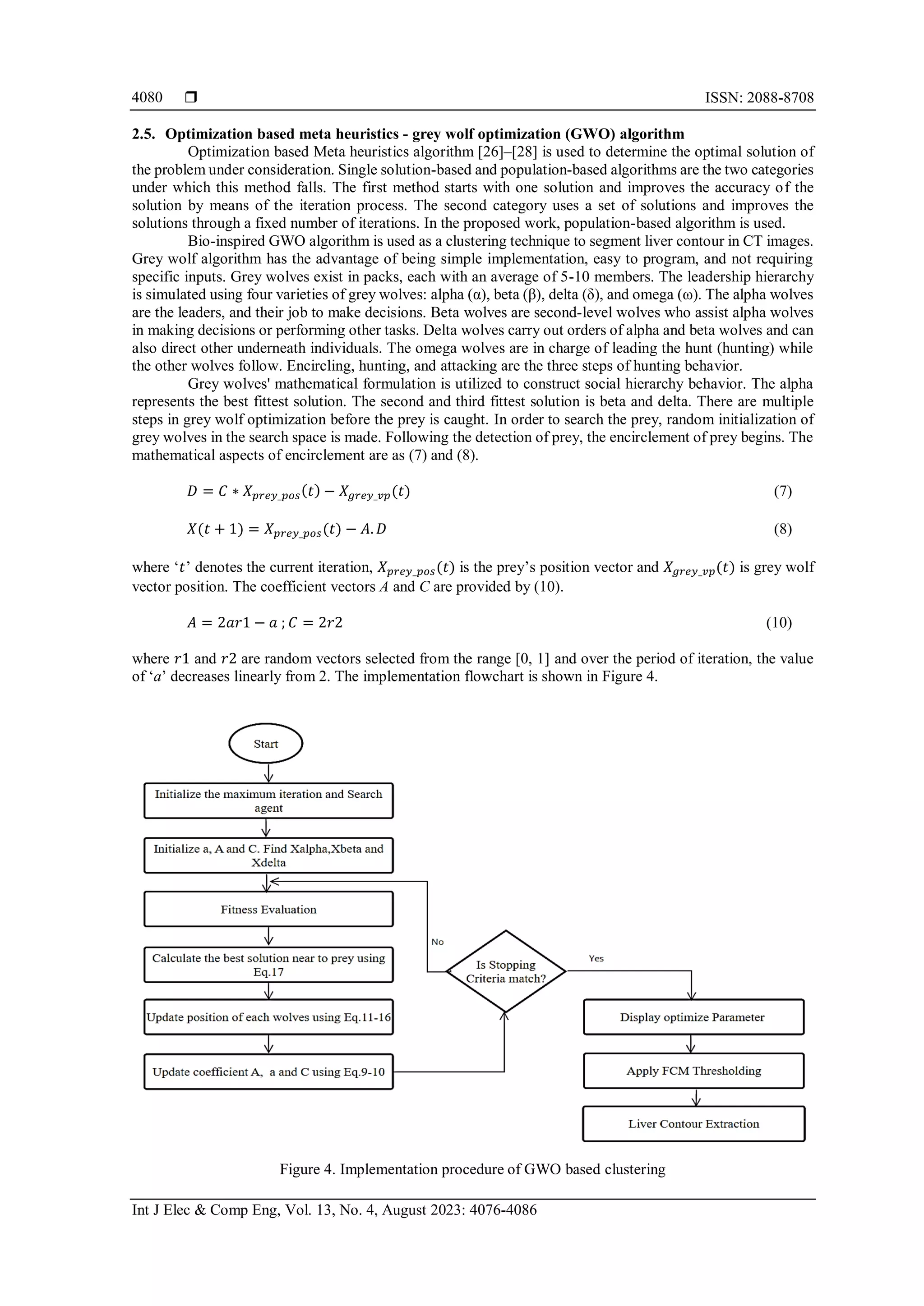 Reinforcing optimization enabled interactive approach for liver tumor extraction in computed ...