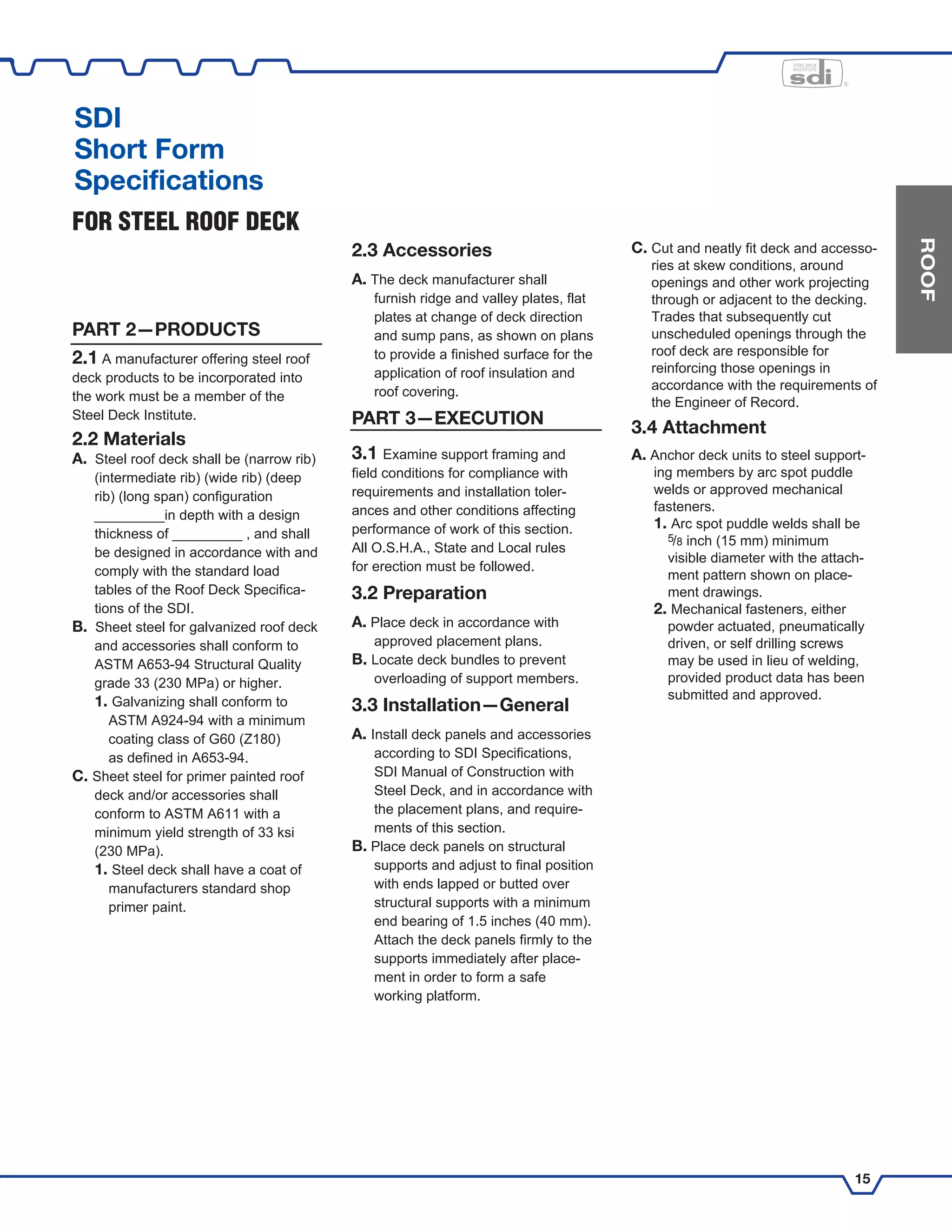 4830 vulcraft steel deck | PDF