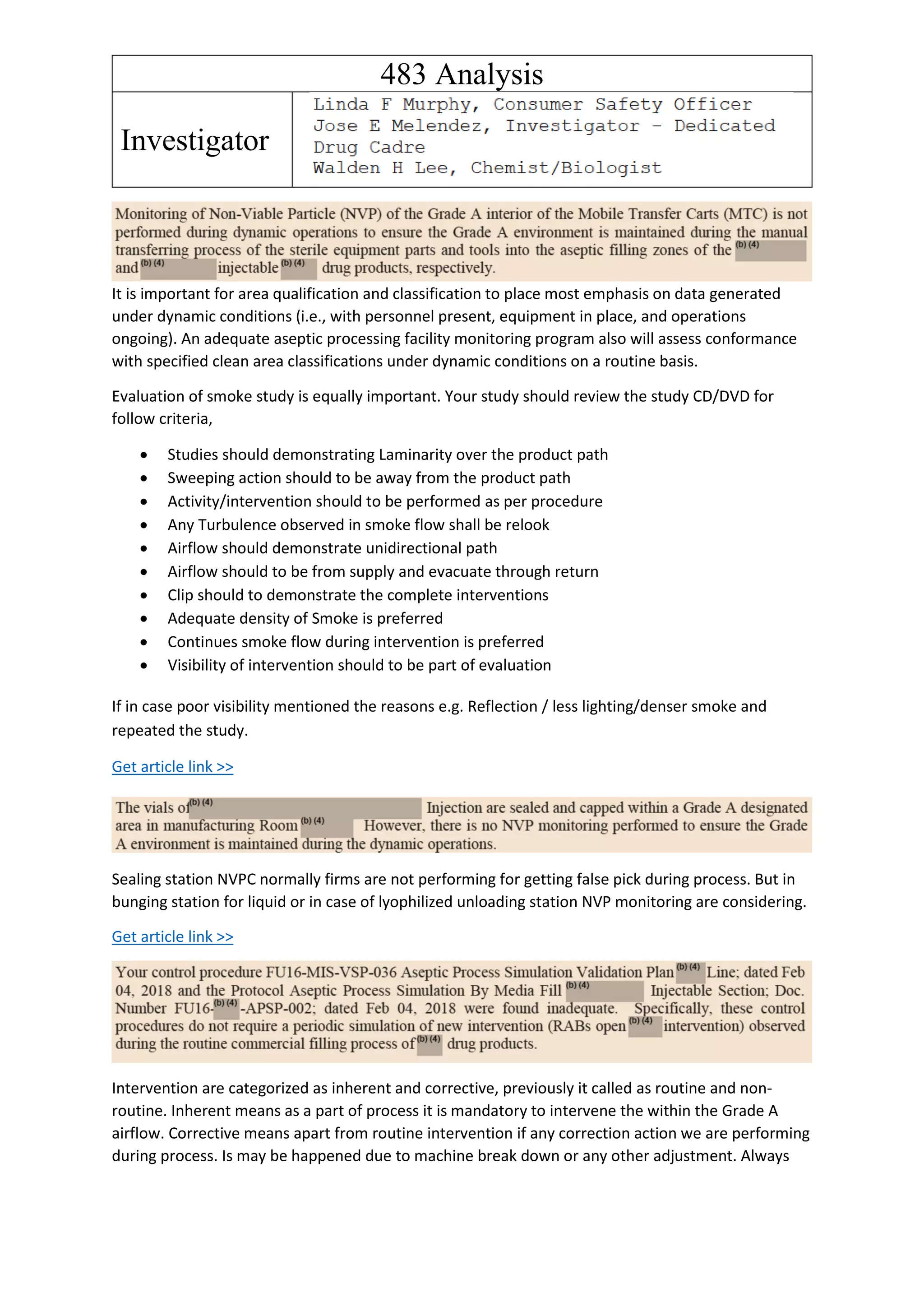 483 case study | PDF