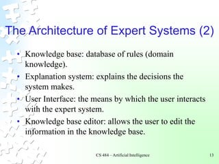 Rules and expert system | PPT