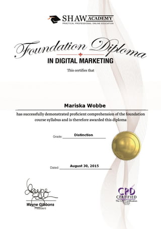 diploma Digital Marketing | PDF