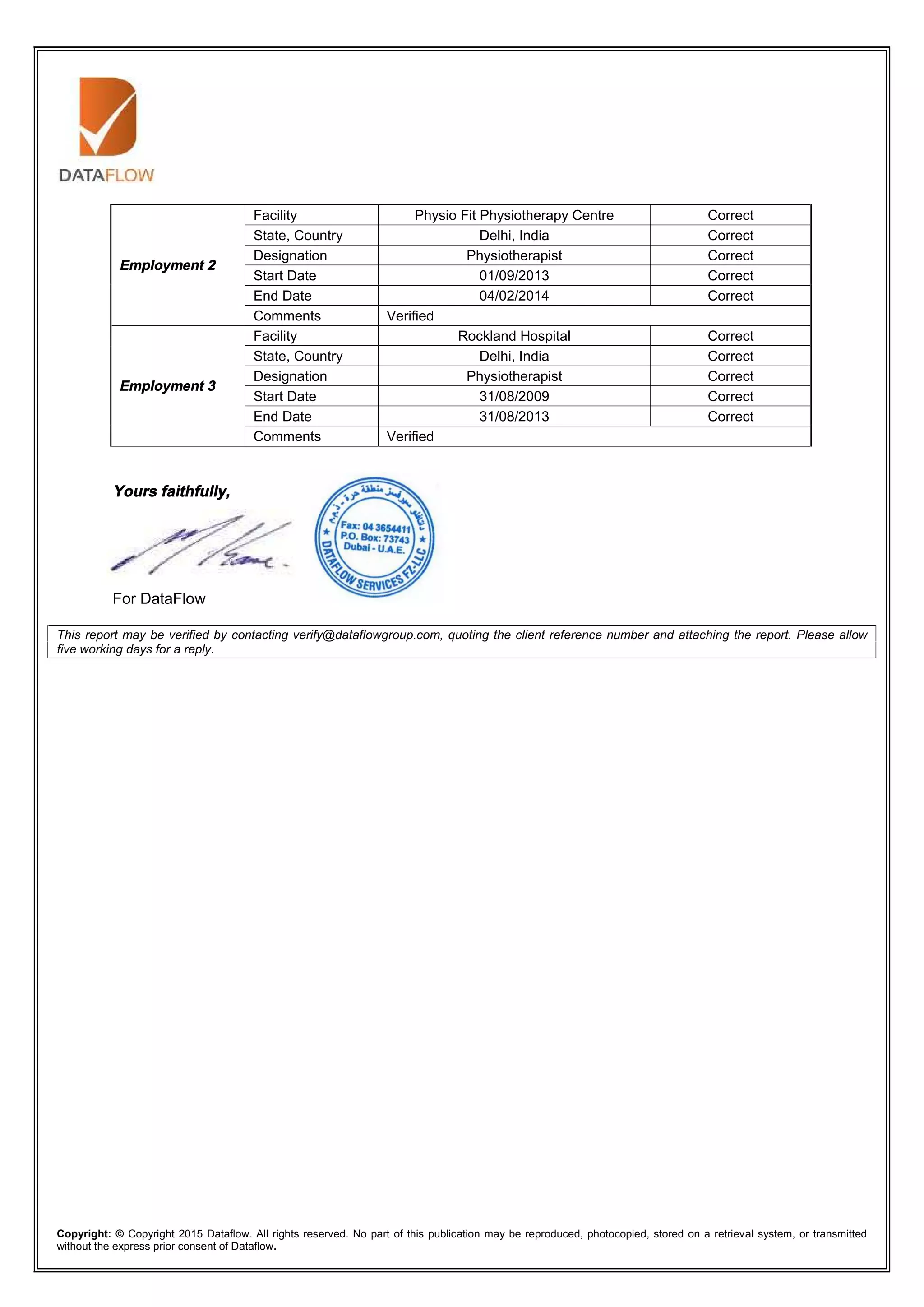 SANJAY KUMAR - DATAFLOW DHA REPORT - 15 NOV 2015 | PDF