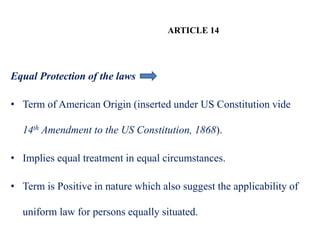 CONSTITUTIONAL LAW - II (FUNDAMENTAL RIGHTS).pptx