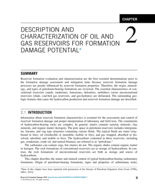 Reservoir Formation Damage 3rd Edition Faruk Civan | PDF