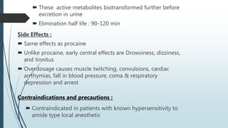 Local anesthesia | PPT