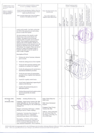 IR - Professional Engineer Application | PDF