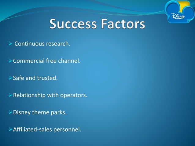 SM Disney Channel's Competitive Strategy Presentation | PPTX | Family ...