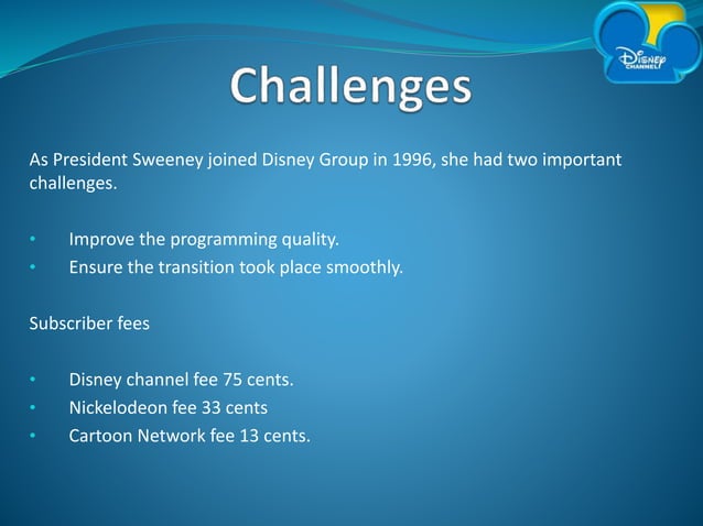 SM Disney Channel's Competitive Strategy Presentation | PPTX | Family ...