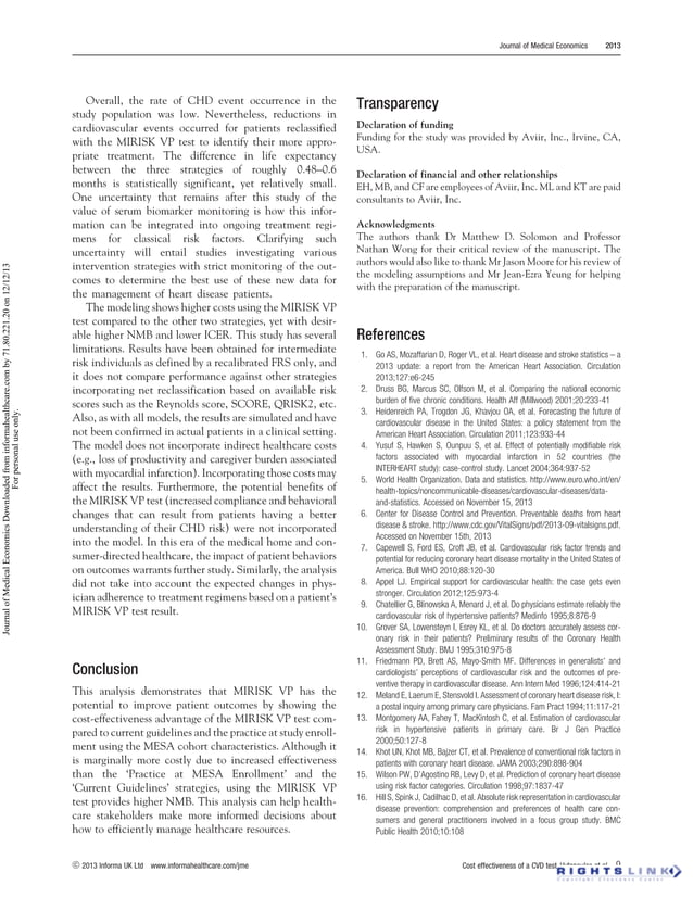 CEA_Next_Generation_CVD_Test_-_JME2013 | PDF