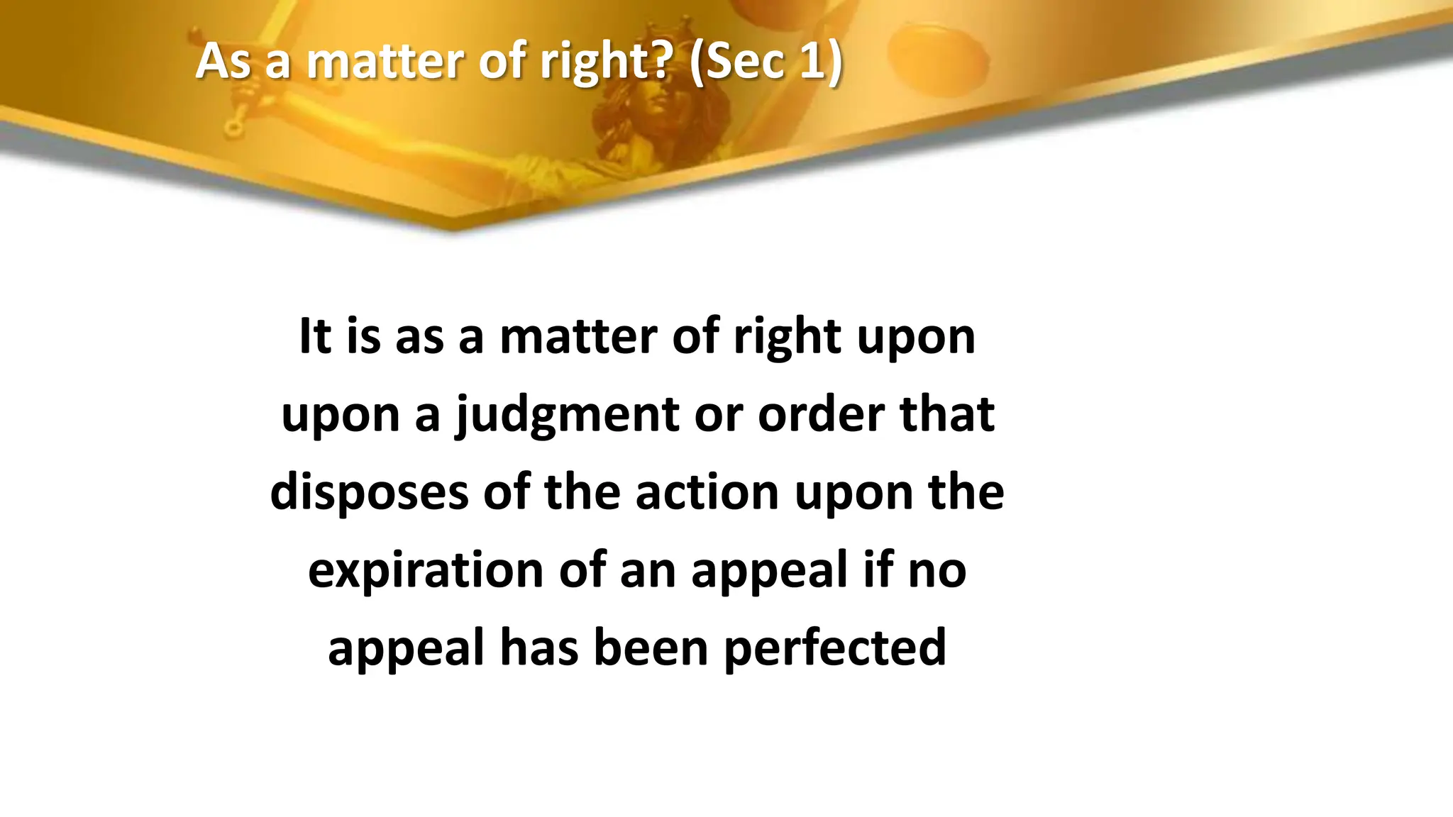 writ of execution Rule 39 Rules of Court | PPTX