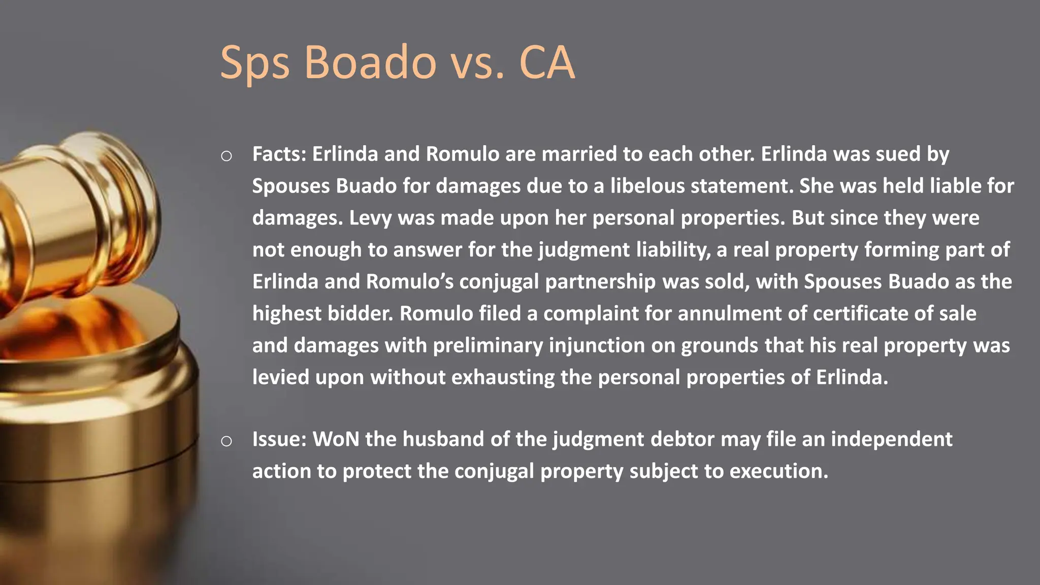 writ of execution Rule 39 Rules of Court | PPTX