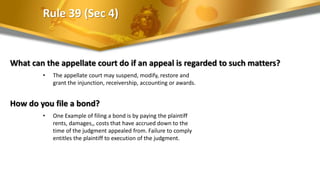 writ of execution Rule 39 Rules of Court | PPTX