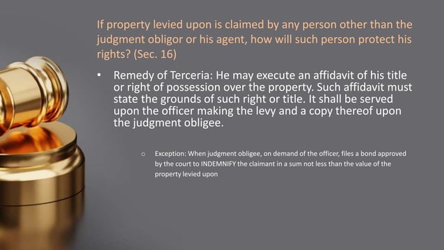 writ of execution Rule 39 Rules of Court | PPTX
