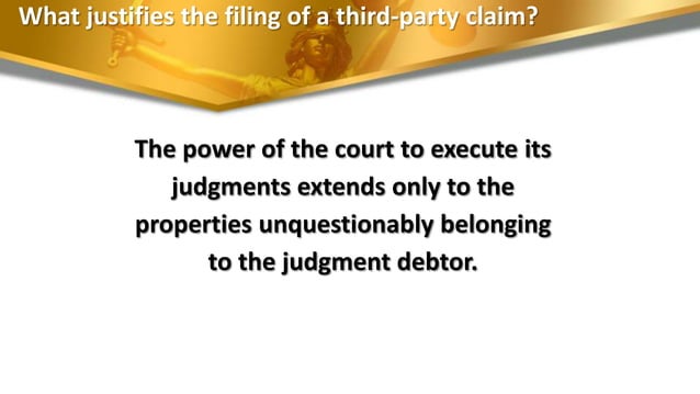 writ of execution Rule 39 Rules of Court | PPTX
