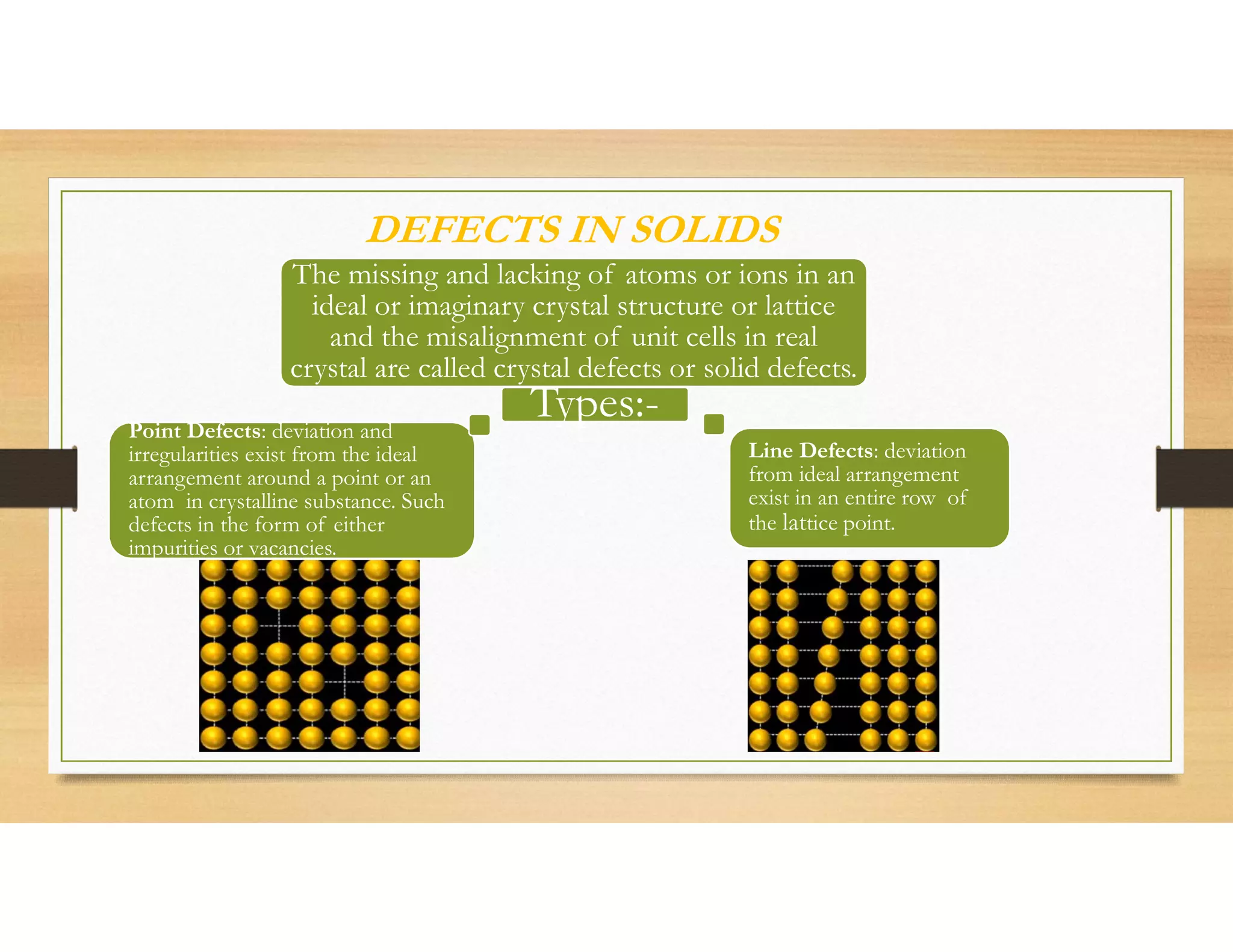 Intrinsic and extrinsic defects | PDF