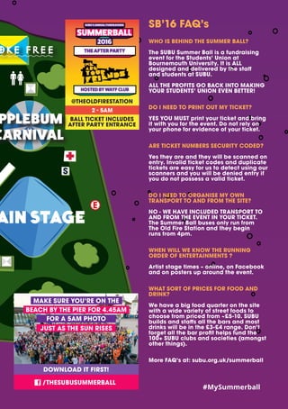 Summer Ball Event Guide online version | PDF | Music | Entertainment