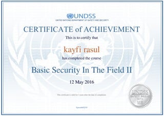 Basic Security In the Field II | PDF
