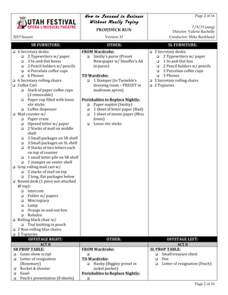 Props Running H2$ Version H - Updated 7-9-15 - FINAL | PDF