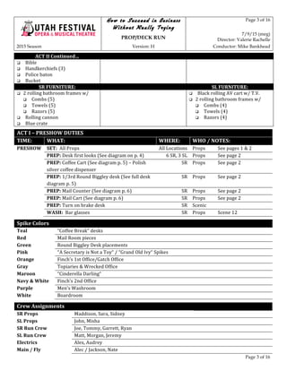 Props Running H2$ Version H - Updated 7-9-15 - FINAL | PDF