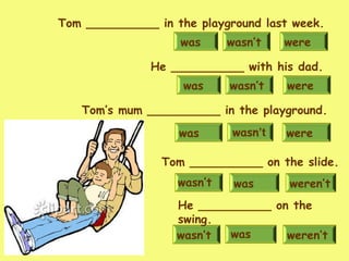 Past simple TO BE in affirmative, negative and interrogative sentences ...