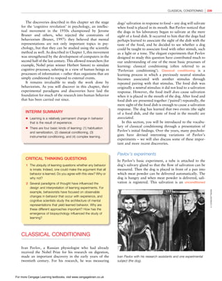 chapter 7_learning Learning in Psychology | PDF