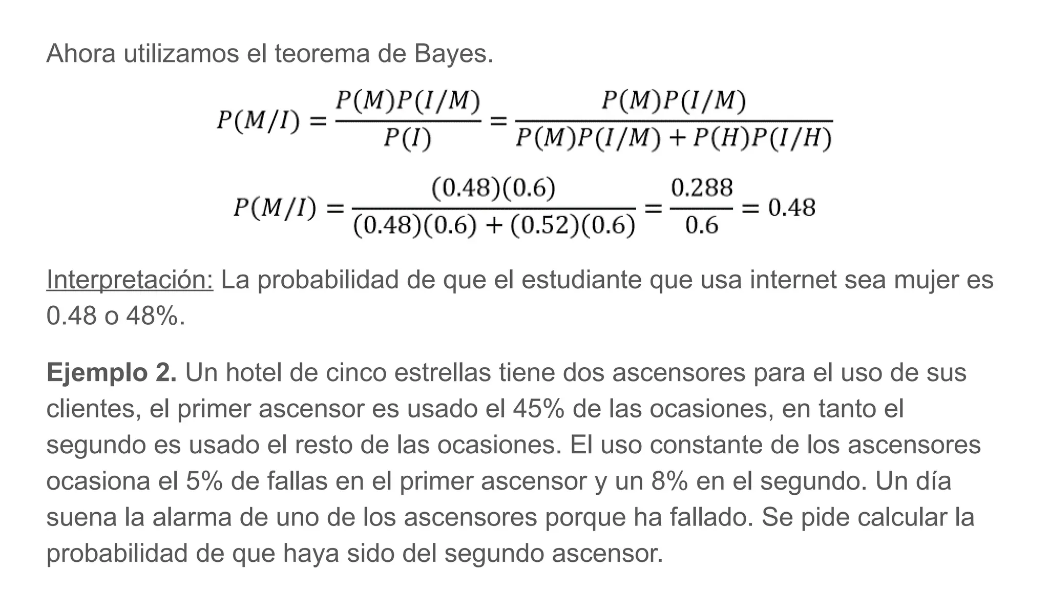 Ejemplos Resueltos Del Teorema De Bayes Nuevo Ejemplo Teorema De Bayes
