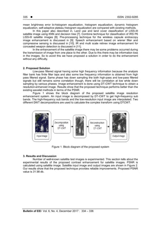 Satellite Image Enhancement Using Dual Tree Complex Wavelet Transform | PDF