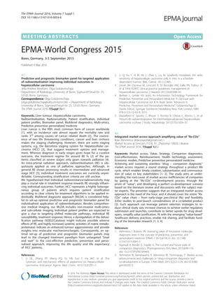 EPMA published abstract | PDF | Free Download