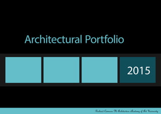 M.Arch Portfolio.Cameron | PDF