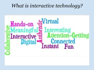 The Use of Interactive Technology in the K-8 Science Curriculum | PPT