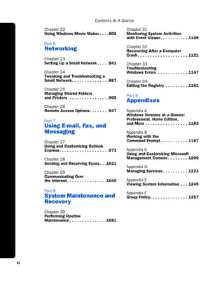 Microsoft Windows Xp Inside Out Bkcdrom Ed Bott Carl Siechert | PDF