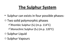 48695528 the-sulphur-system | PPT