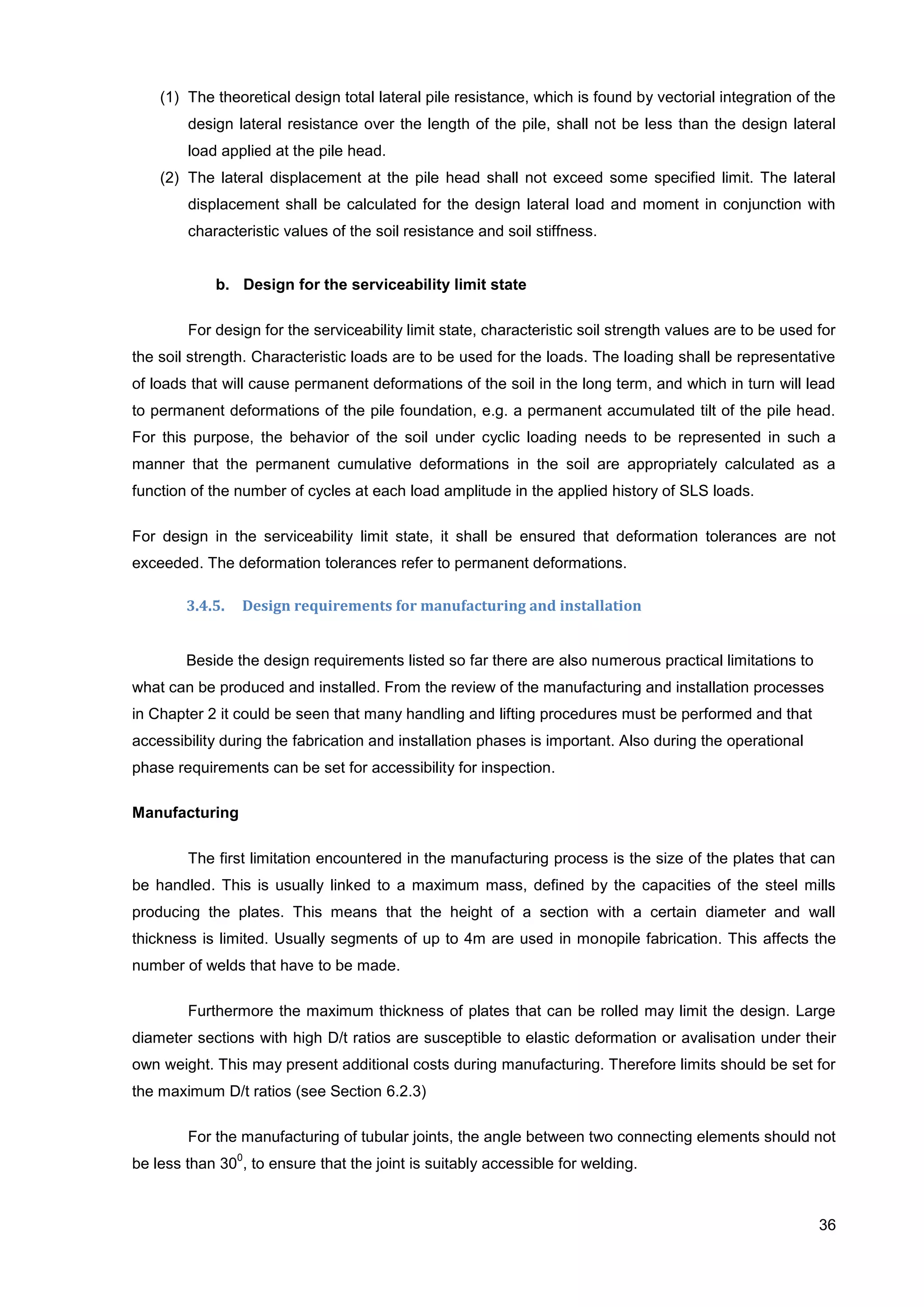 DESIGN MONOPILE FOUNDATION OF OFFSHORE WIND TURBINES | PDF
