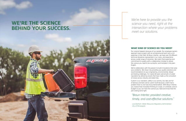 Braun Intertec Company Overview | PDF | Construction Industry | Industries