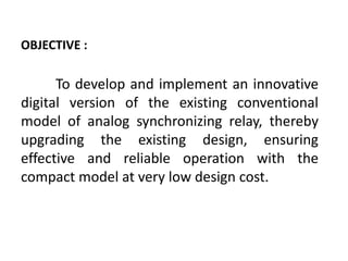 Synchronizing Relay | PPSX